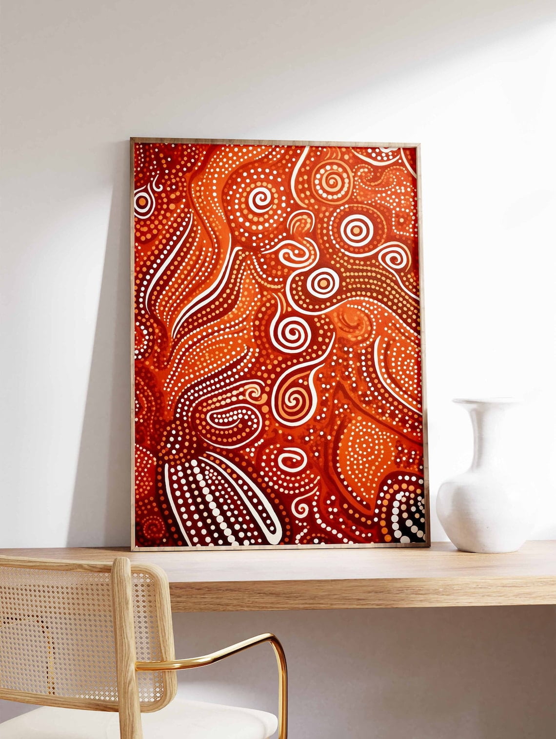 Aboriginal Print, Cultural Wall Art, Indigenous Poster, Tribal Decor ...