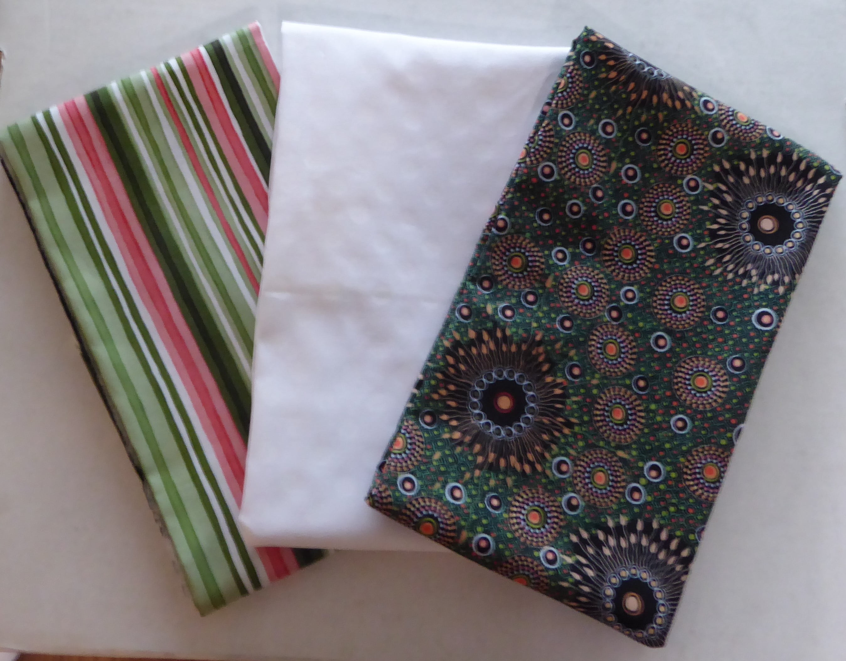 Aboriginal White and Stripes New Half Yard Plus Bundle - Walmart.com