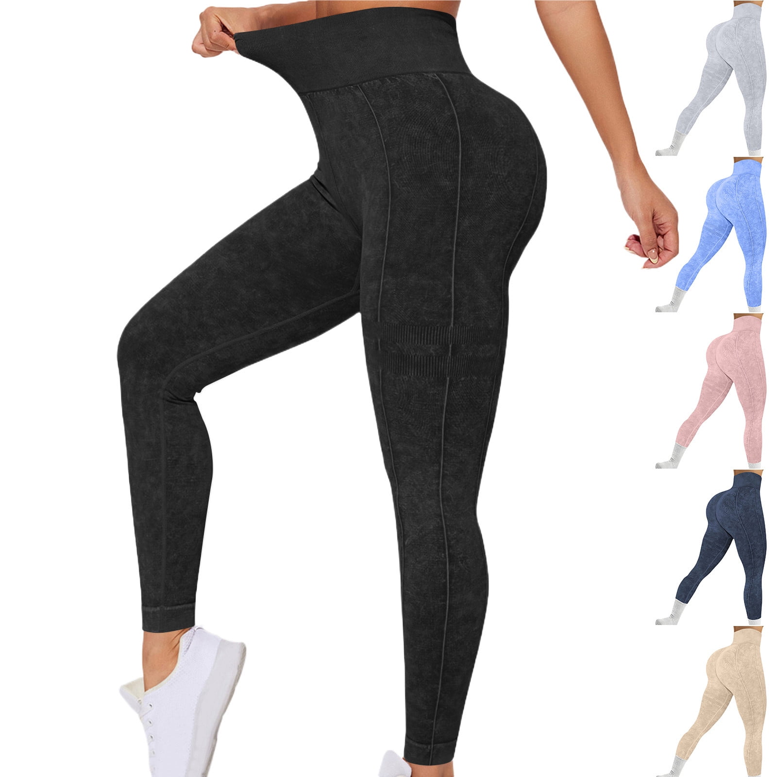 Aboser Gym Quick Dry Leggings For Women Athletic High Rise Yoga Pants