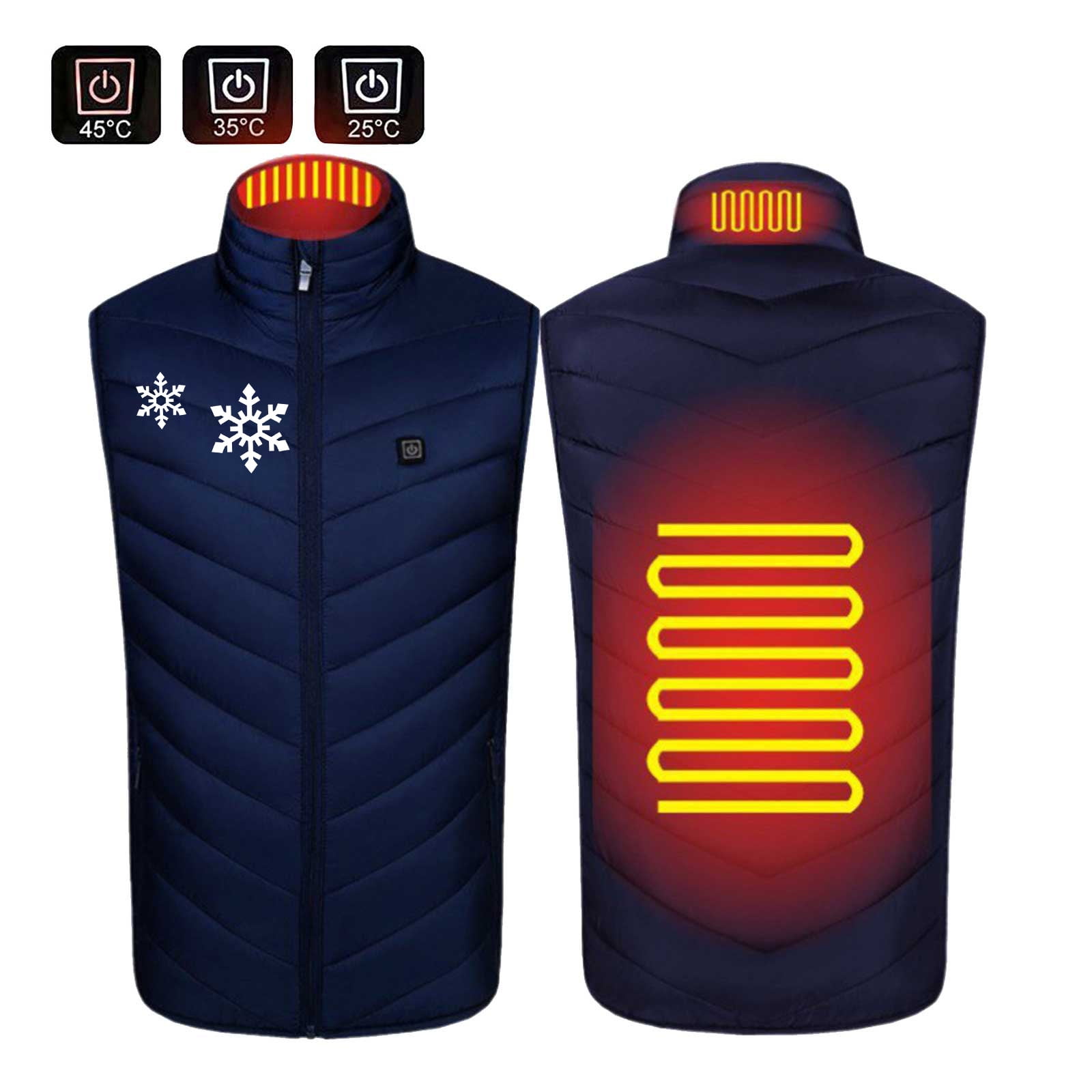 Aboser Heated Vest, Unisex Winter Lightweight Heated Jackets Outerwear ...