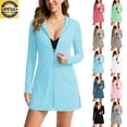 Aboser Long Hoodie Jacket for Women UV Protection Sun Shirt UPF 50 ...