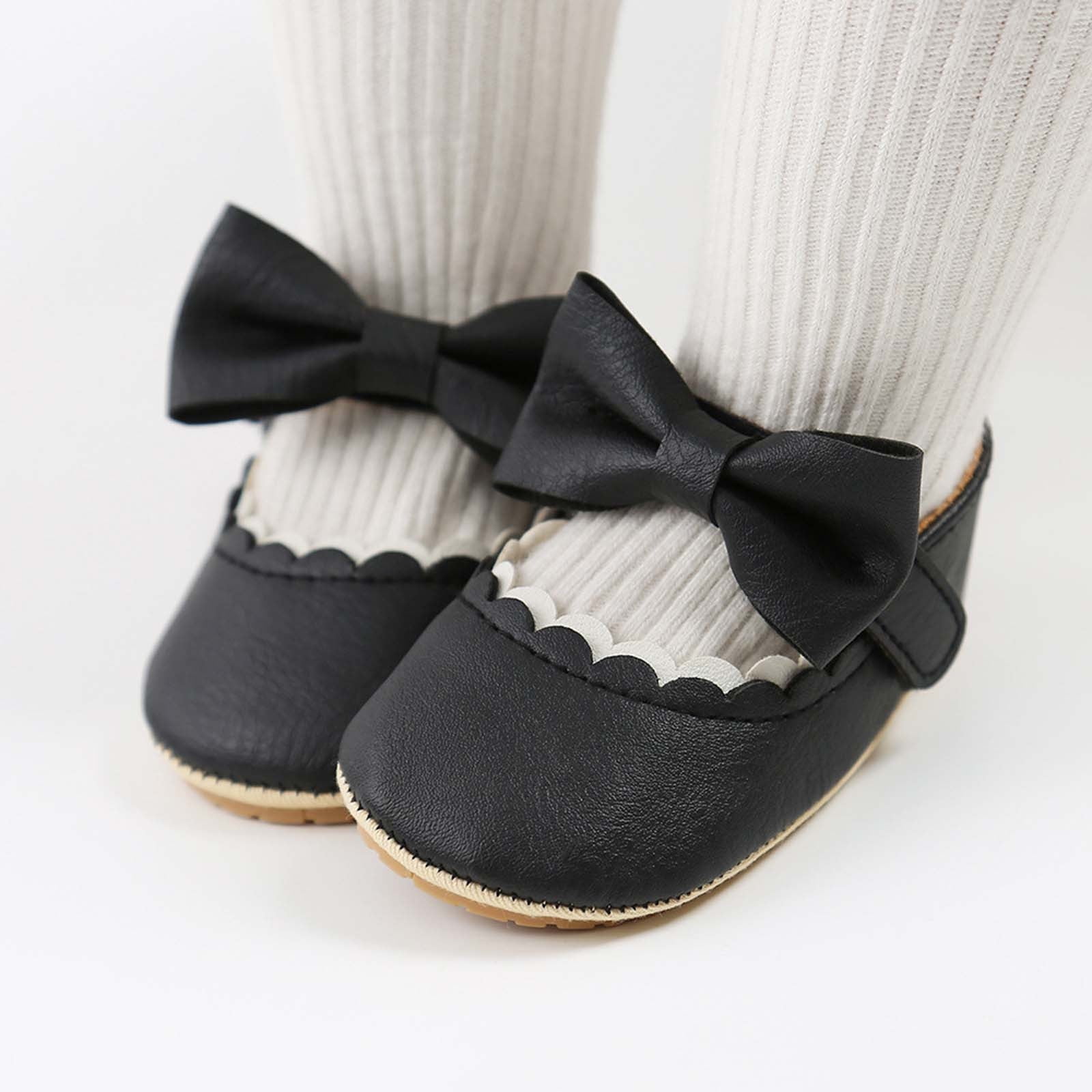 Aboser Newborn Infant Girls Mary Jane Flats Baby Girl First Walking ...