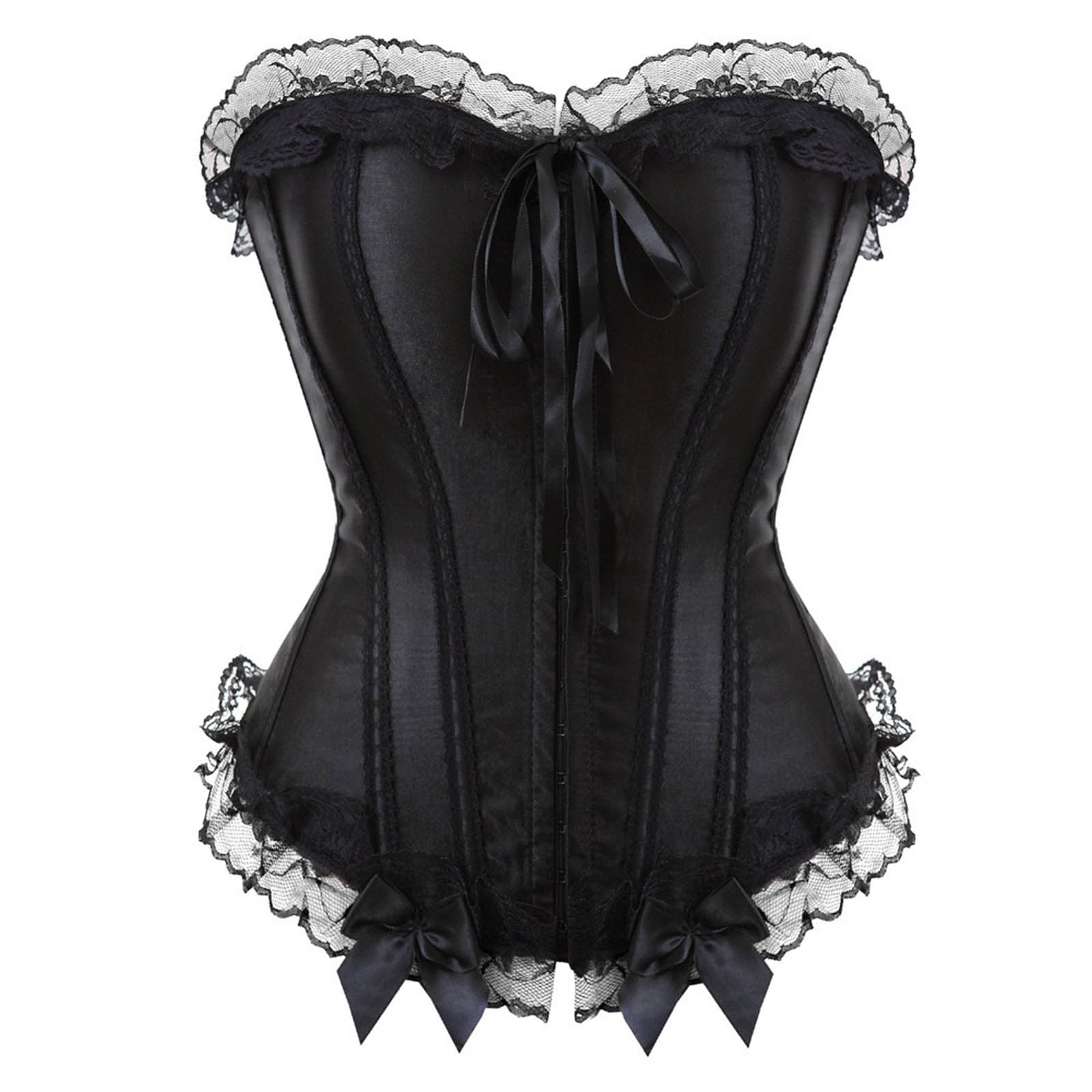 Aboser Steampunk Corset Tops for Women Renaissance Gothic Burlesque ...