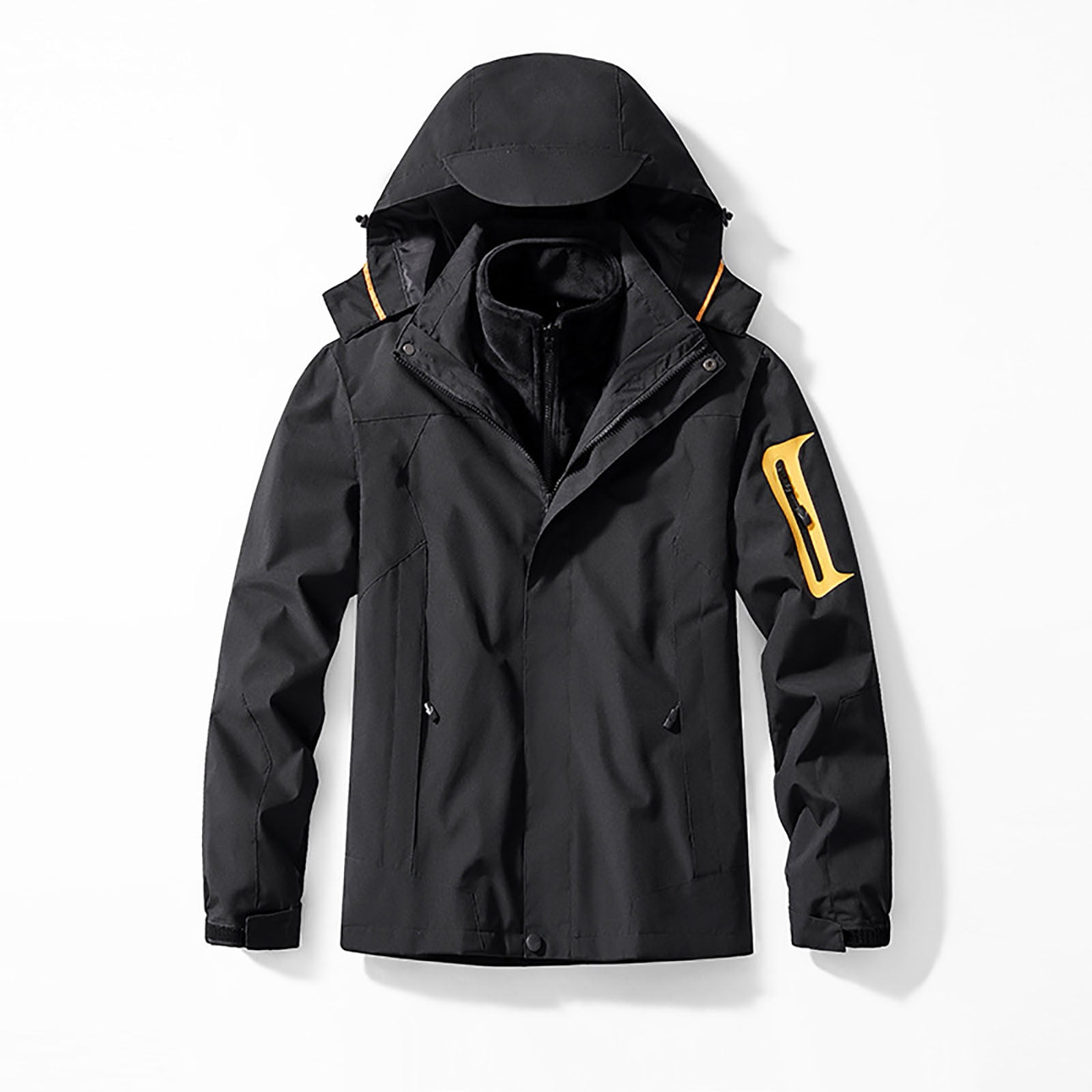 Aboser Women's Waterproof Ski Jacket 3 in 1 Snow Winter Coats Windproof ...