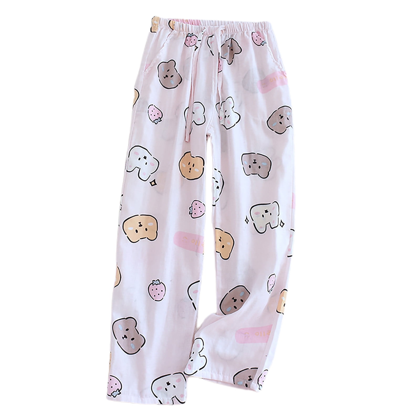 Aboser Womens Sleep Pants with Pockets Ultra-Soft Comfy Pajama Pants ...