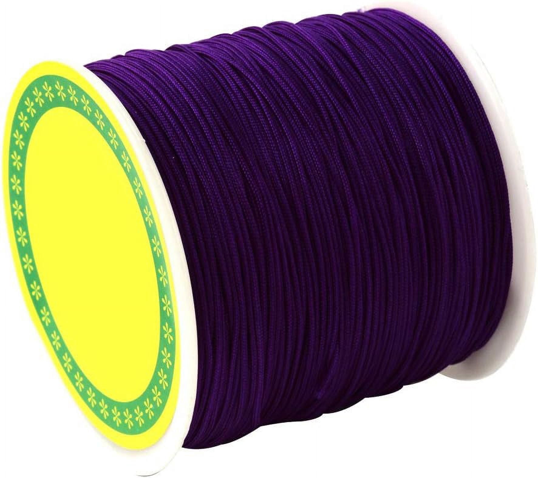 About 100 Yard/roll 0.8mm Braided Nylon Cord Imitation Silk Thread ...