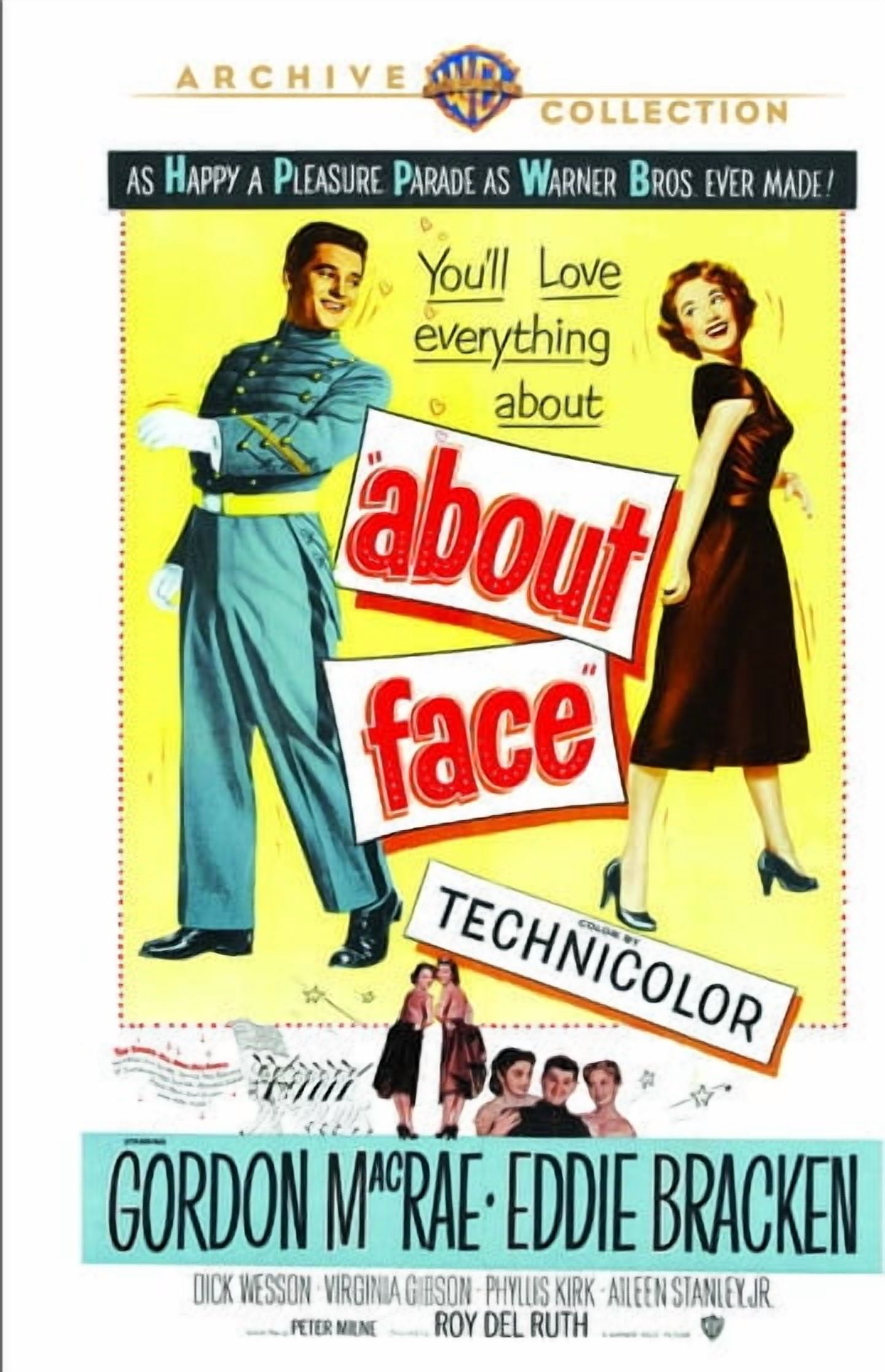 Warner Archives - About Face [DIGITAL VIDEO DISC] - Walmart Business ...