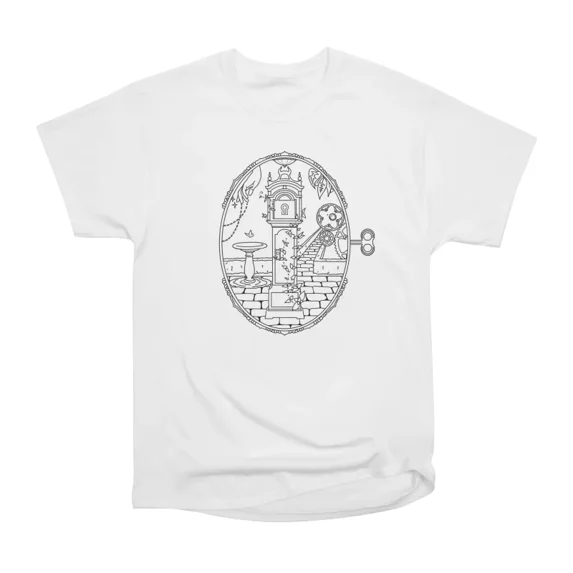 About Time Colorable Gift T-Shirt Tee Gift For Him Merch For Her ...