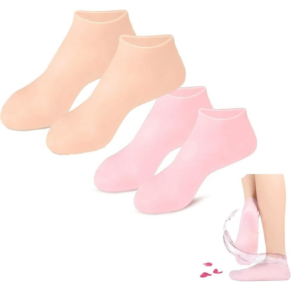 Aboutabsent/Ansightsee/Cafeteriam Moisturizing Foot Mask Exfoliating Silicone Socks, Collectale ...