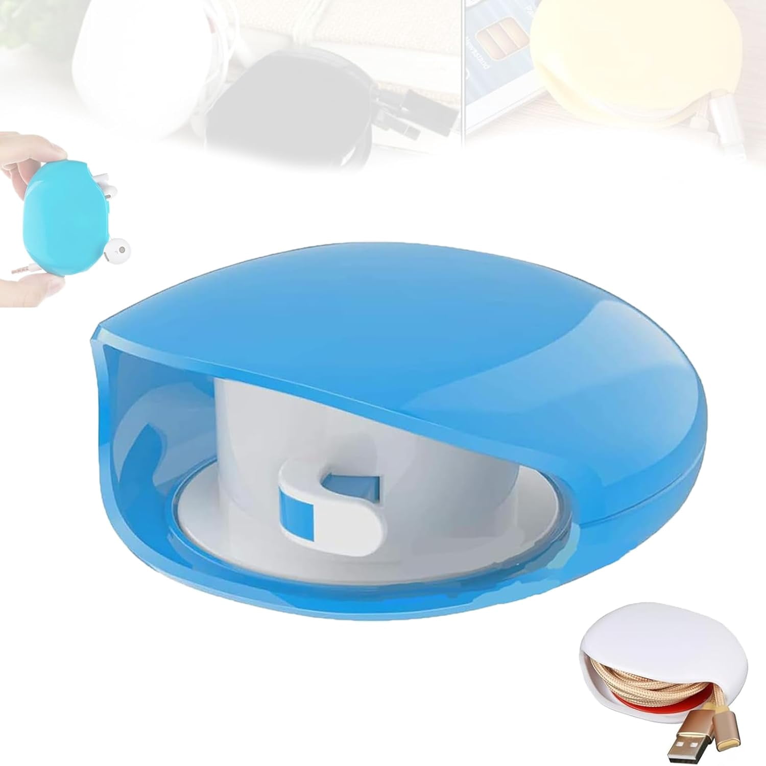 Aboutabsent Automatic Cord Reel, Automatic Cable Organizer, A Simple ...