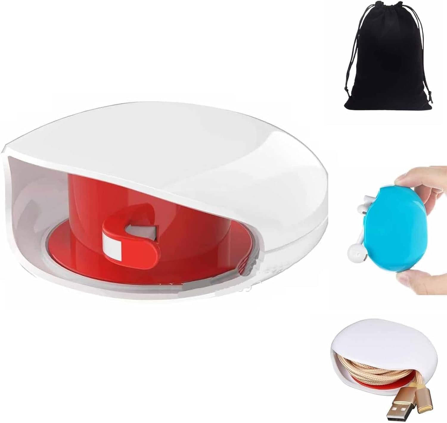 Aboutabsent Automatic Cord Reel, Retractable Cord Organizer, 2025 New ...