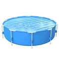 Above Ground Pool - Large Family Swimming Pool with Metal Frame ...