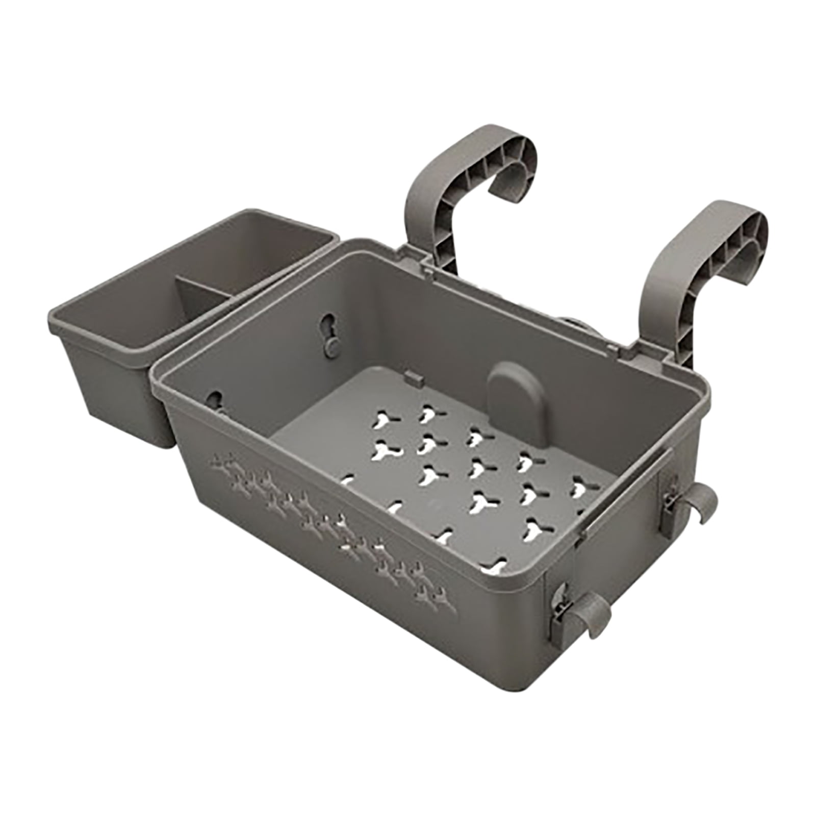 Above Ground Pool Storage | Pool Organiser With Frame And Bottle Holder ...