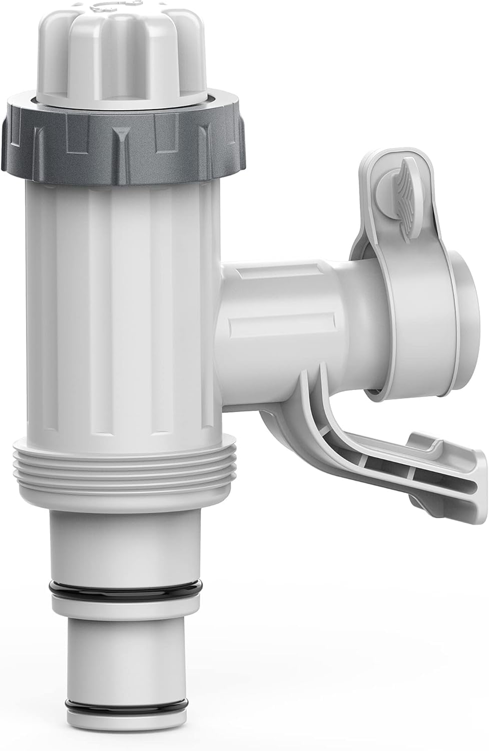 Above Ground Swimming Pool Hose Adapter with Plunger Valve and Pipe ...