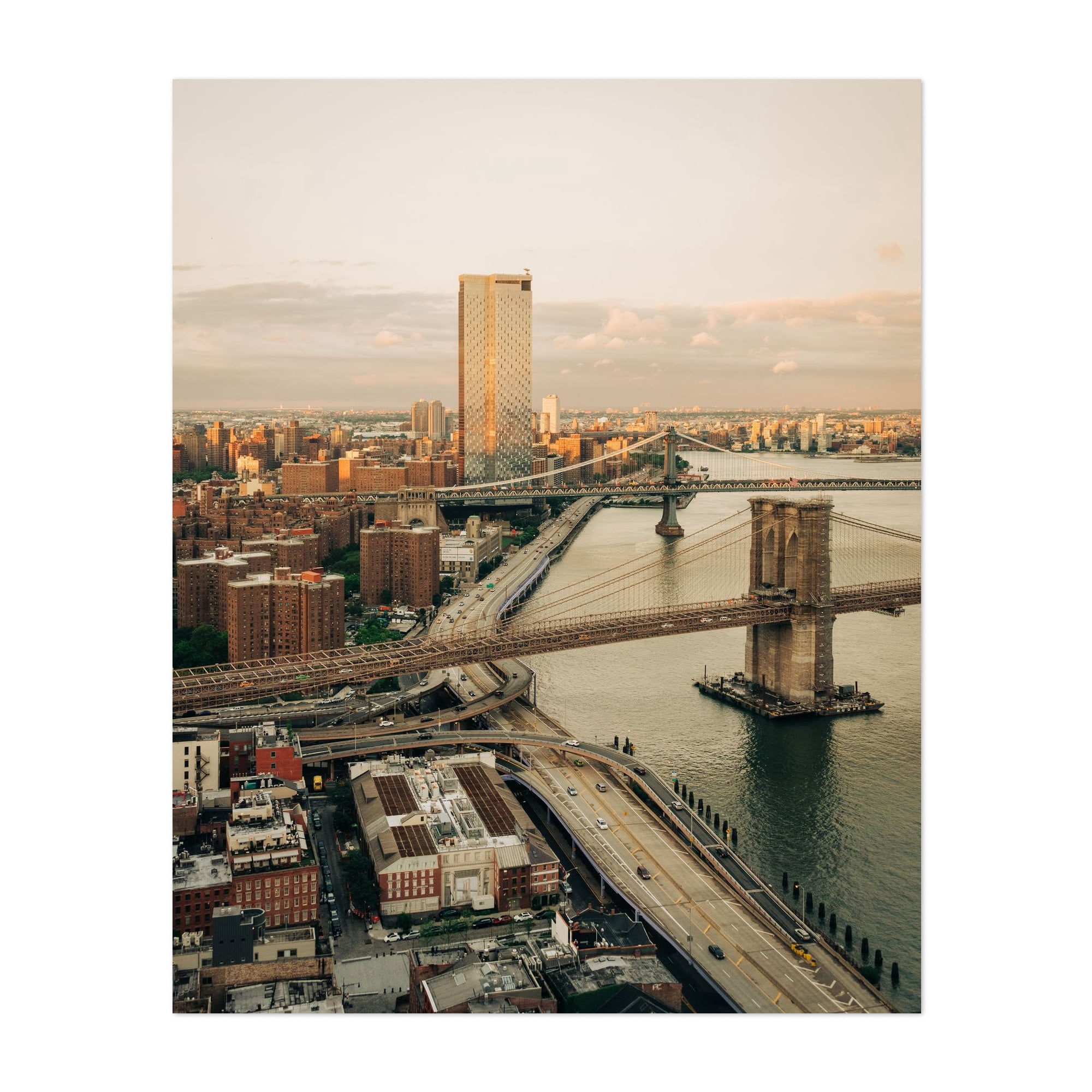 Above Lower Manhattan 01 - Manhattan New York Photography City Bridge ...