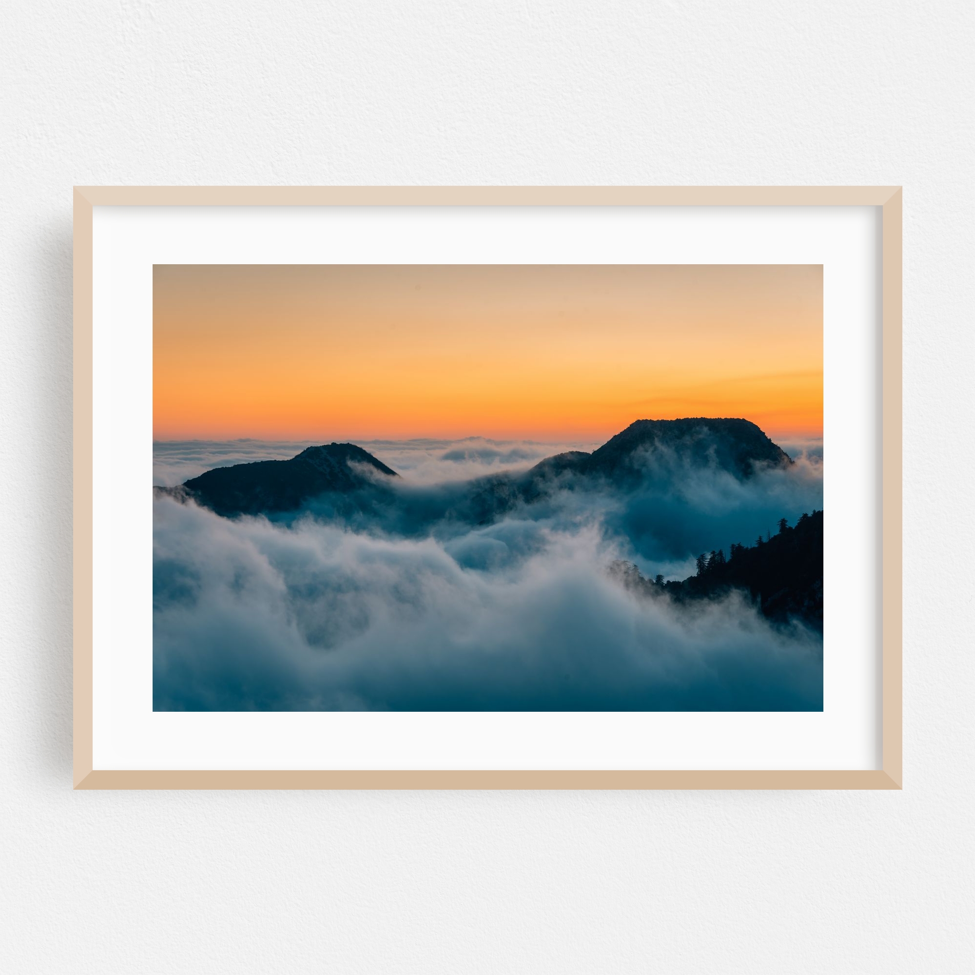 Above the June Gloom - Los Angeles California Photography Sunset ...