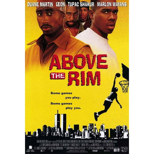 Above the Rim Movie POSTER 27" x 40" Style B - Walmart.com