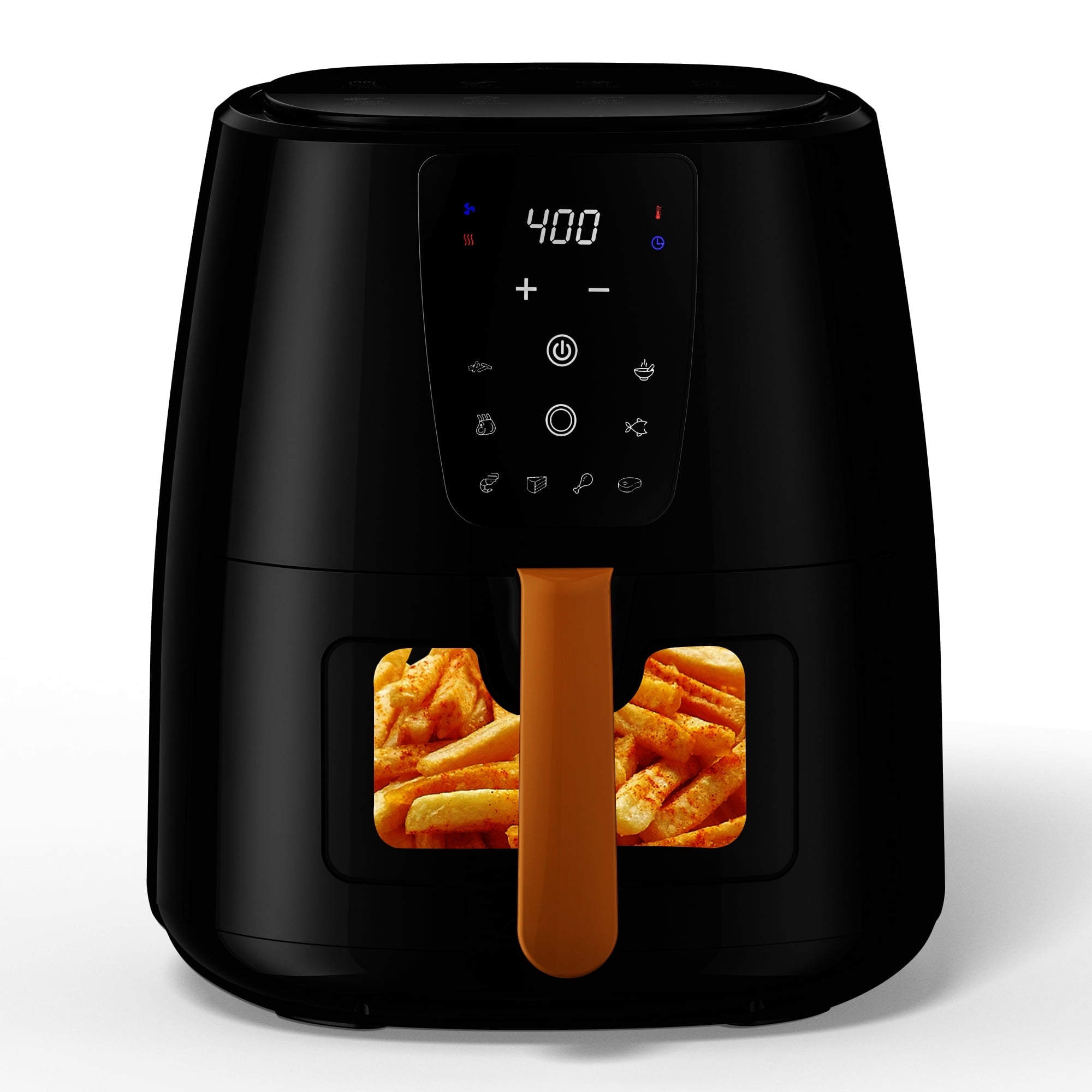 AboveMoon 6.0 QT Large Digital Air Fryer with Window for Kitchen Use ...