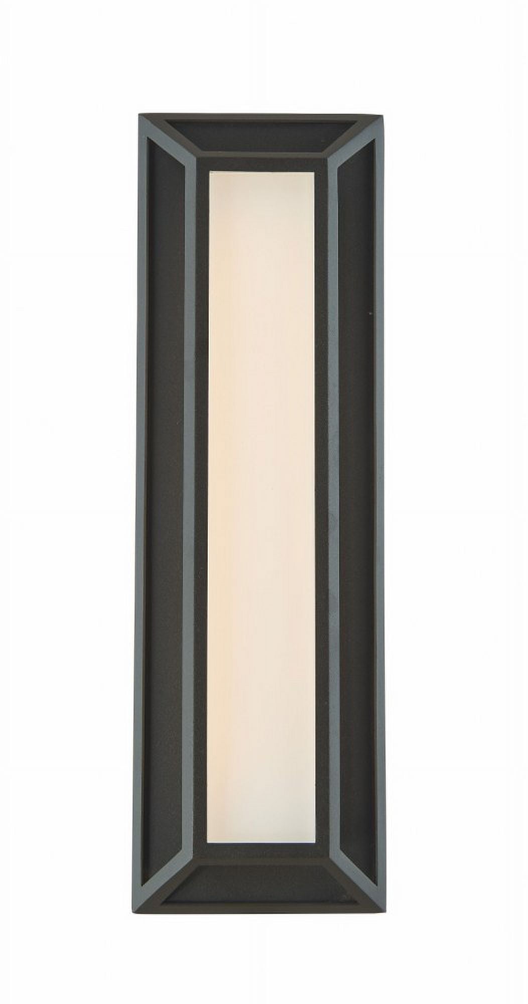 50085ODW-MB-Cell-Abra Lighting-Cell - 16W 1 LED Low Profile Wall Sconce ...