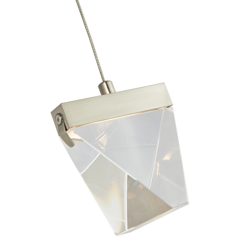 Abra Lighting Diamond Crystal Mono Pendant Including Canopy and Driver ...