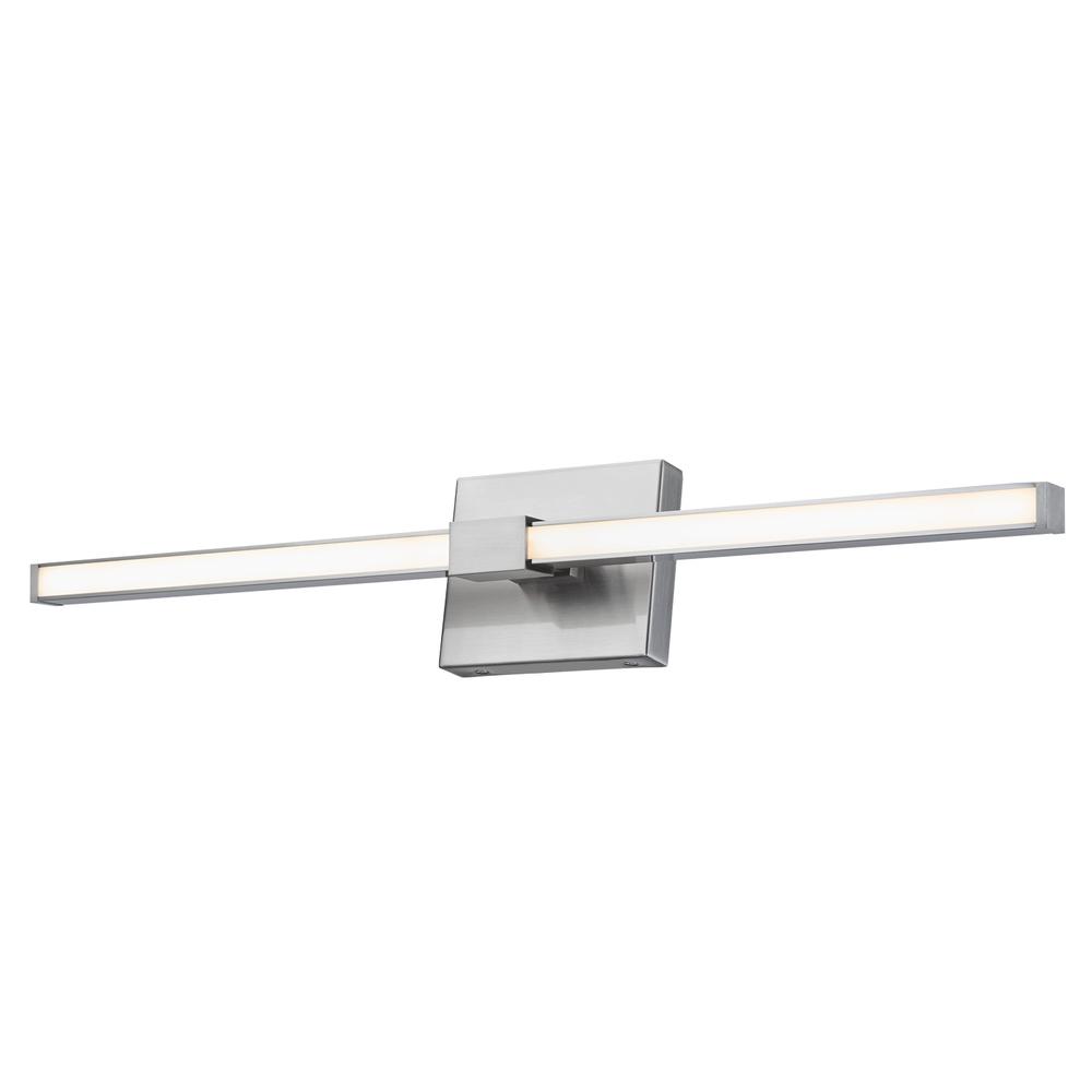 Abra Lighting - Epee - 24W 1 LED Pivoting Arm Bath Bar-2.5 Inches Tall ...
