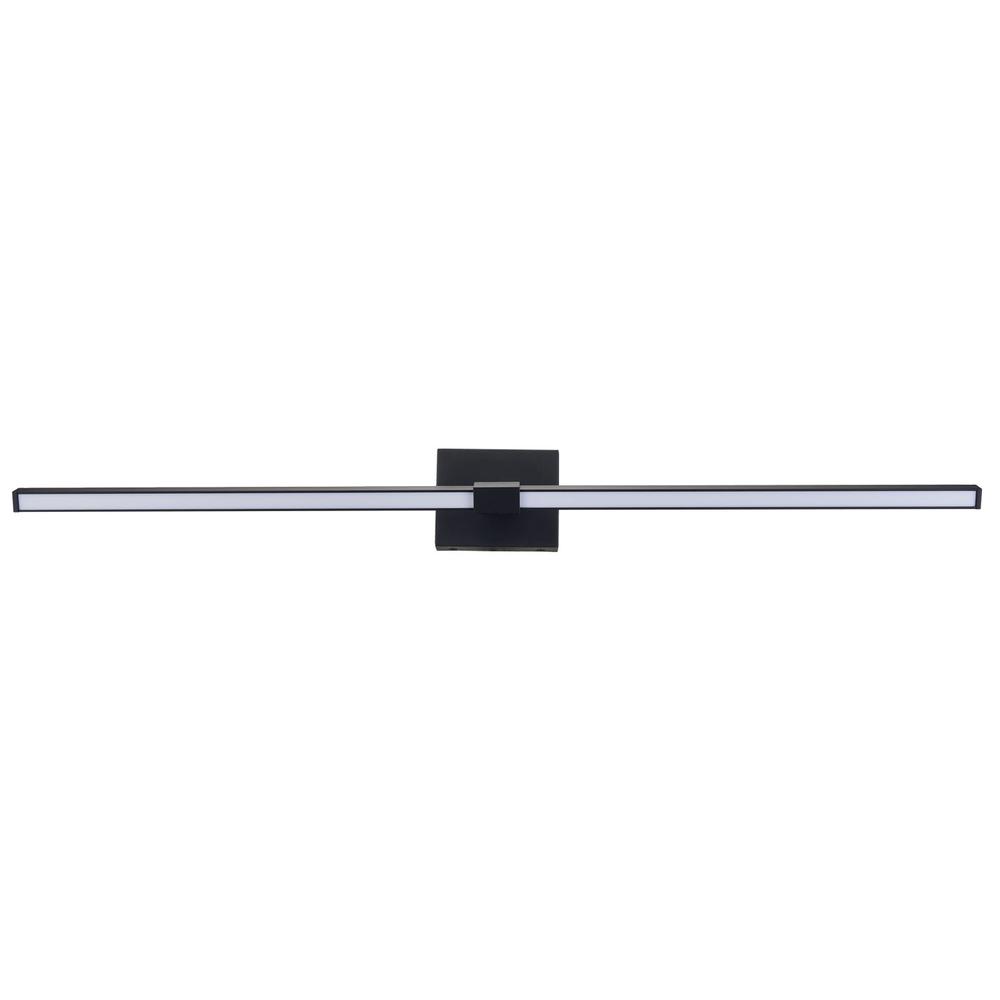 Abra Lighting - Epee - 38W 1 LED Pivoting Arm Bath Bar-2.5 Inches Tall ...