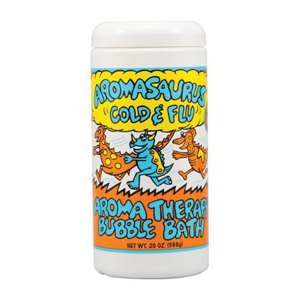 Abra Therapeutics Aromasaurus Cold And Flu Bubble Bath For Kids, 20 Oz ...