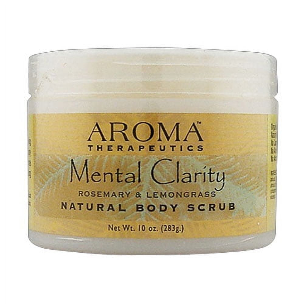 Abra Therapeutics Natural Body Scrub, Mental Clarity, Rosemary ...