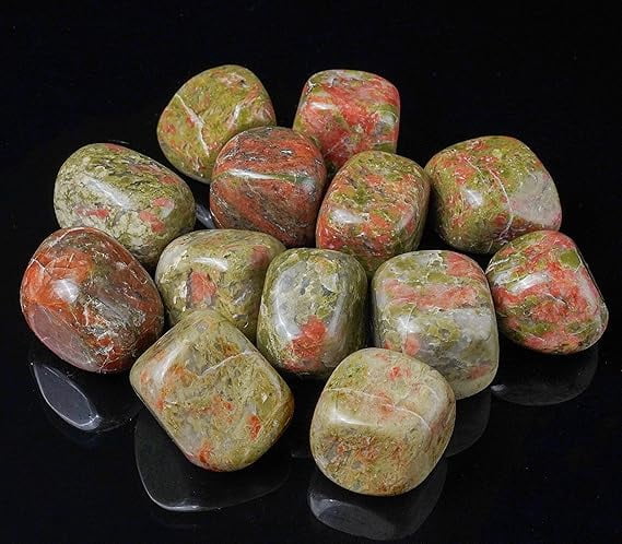 Abradorite Tumbled Stones - Reiki Chakra Healing - Decorative Pebbles ...