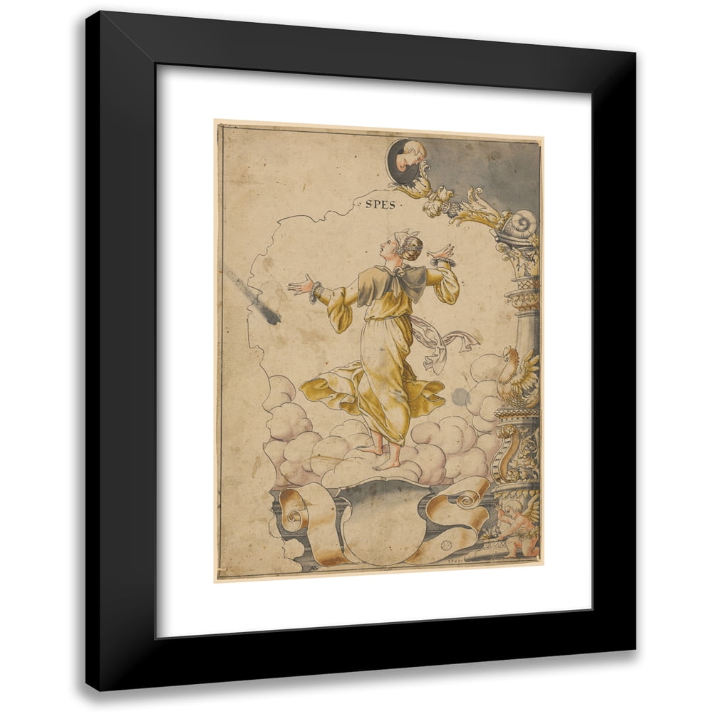 Abraham Bickhart 18x24 Black Modern Framed Museum Art Print Titled ...