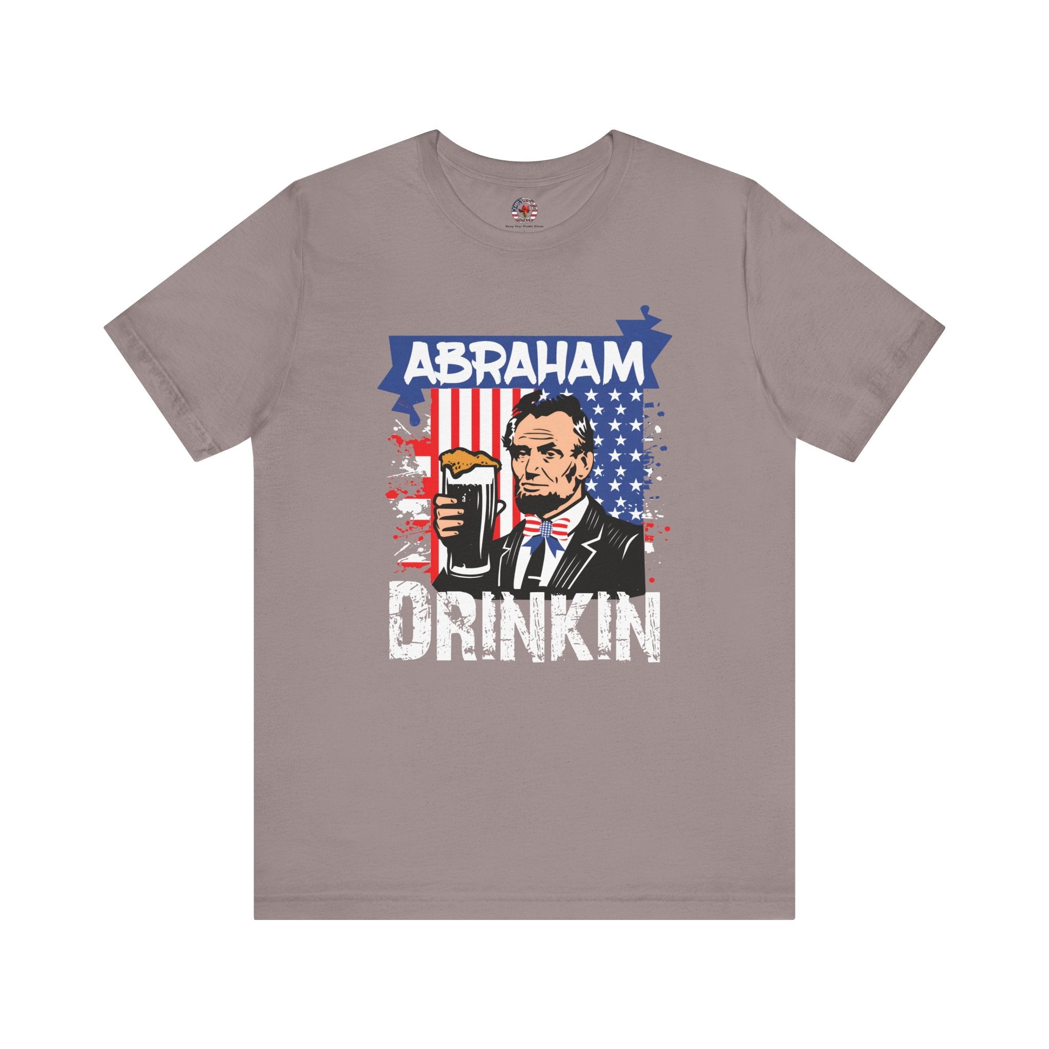 Abraham Drinking T-Shirt - Walmart.com