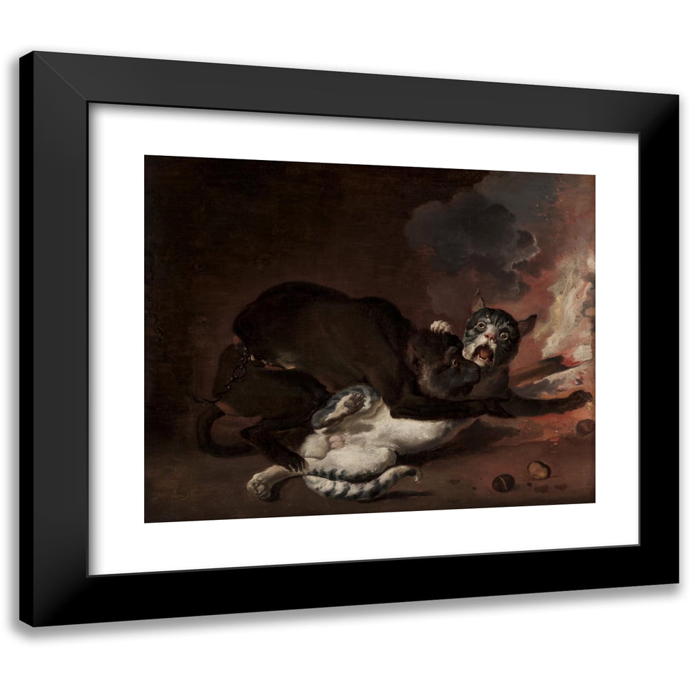 Abraham Hondius 18x15 Black Modern Framed Museum Art Print Titled - The ...