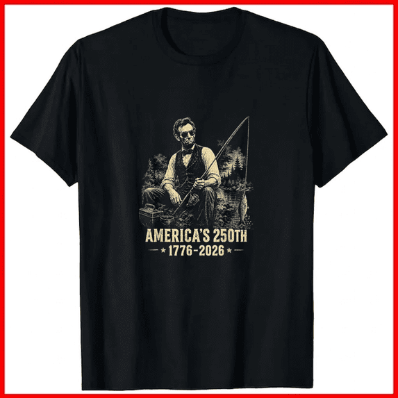 Abraham Lincoln 250 Years 250th Anniversary USA Abe 4th July Unisex T ...