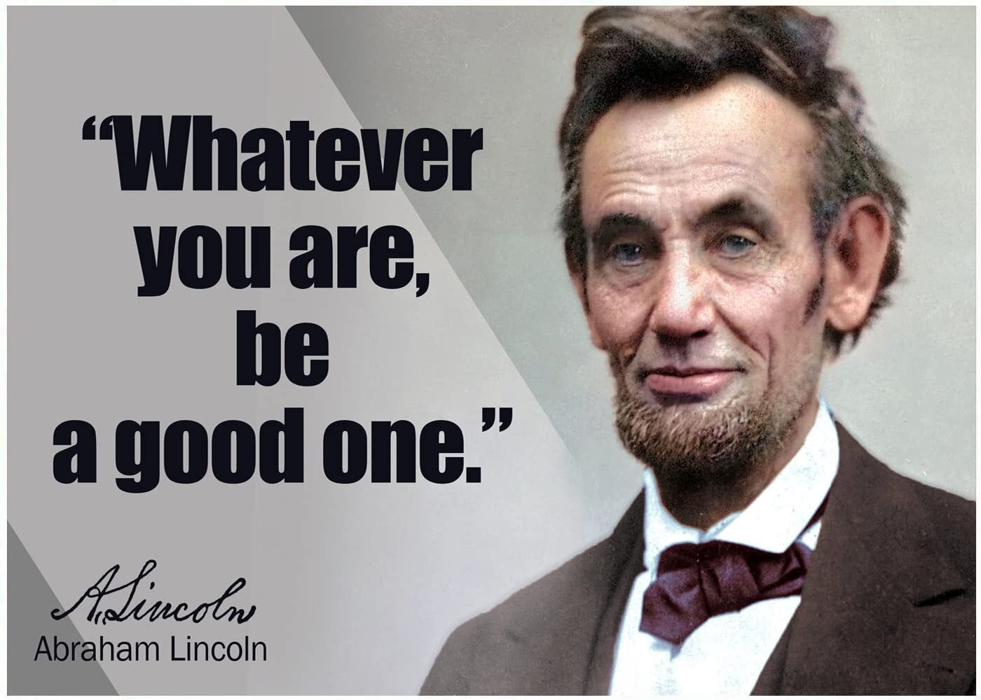 Abraham Lincoln Motivational Inspirational Posters Classroom Poster ...