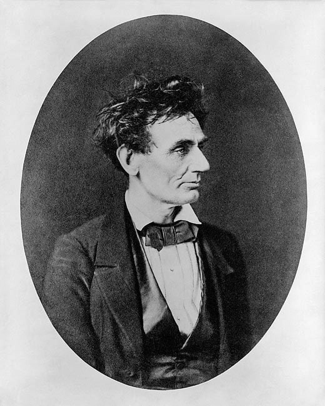Abraham Lincoln Prior to U.S. Senate Nomination - 12x18 Inch Laminated ...