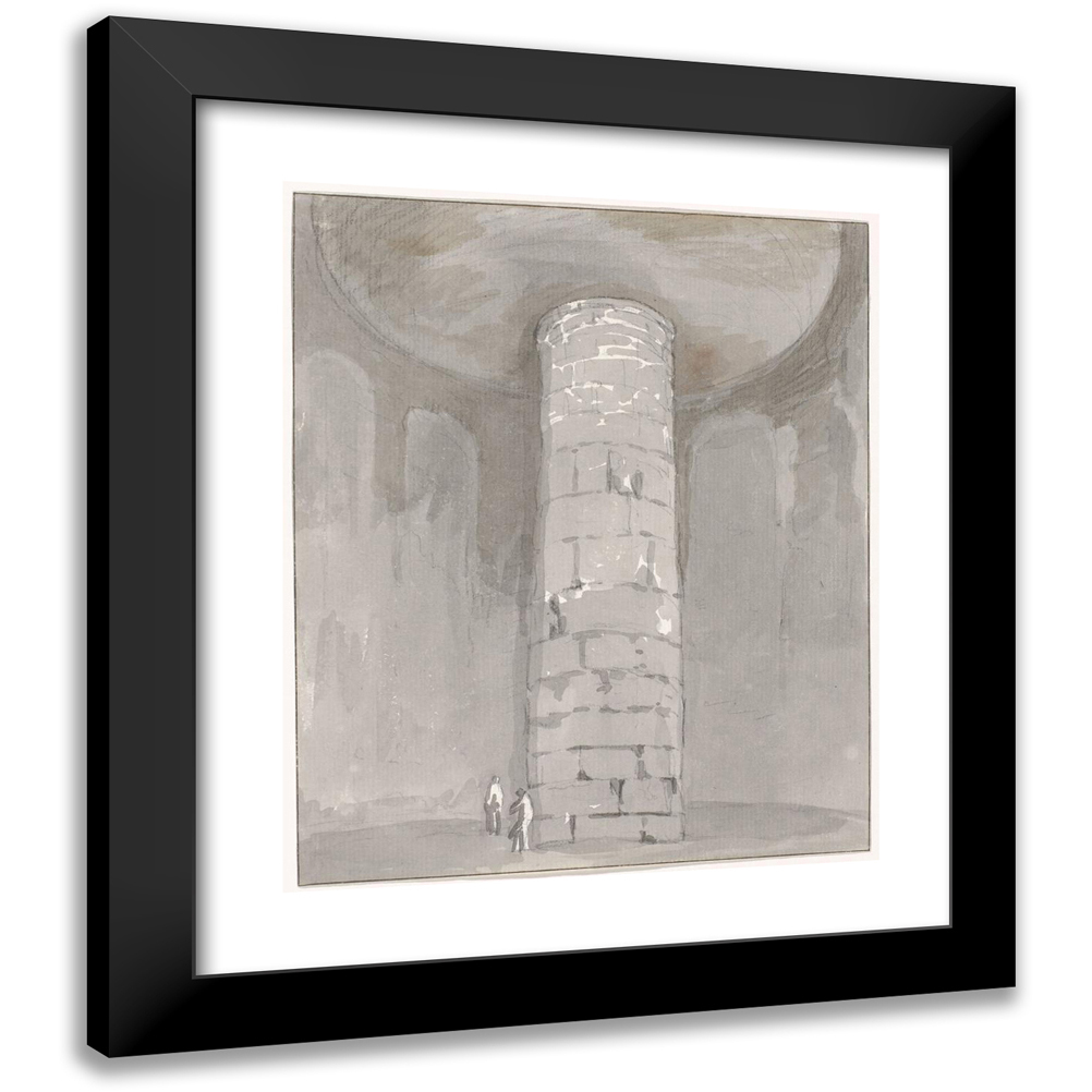 Abraham-Louis-Rodolphe Ducros 12x14 Black Modern Framed Museum Art ...