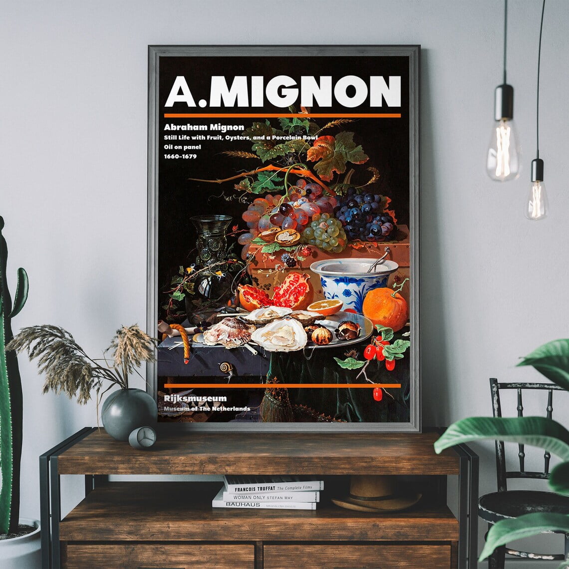 Abraham Mignon Poster, Museum Exhibition Poster, Fruit Painting, Famous ...