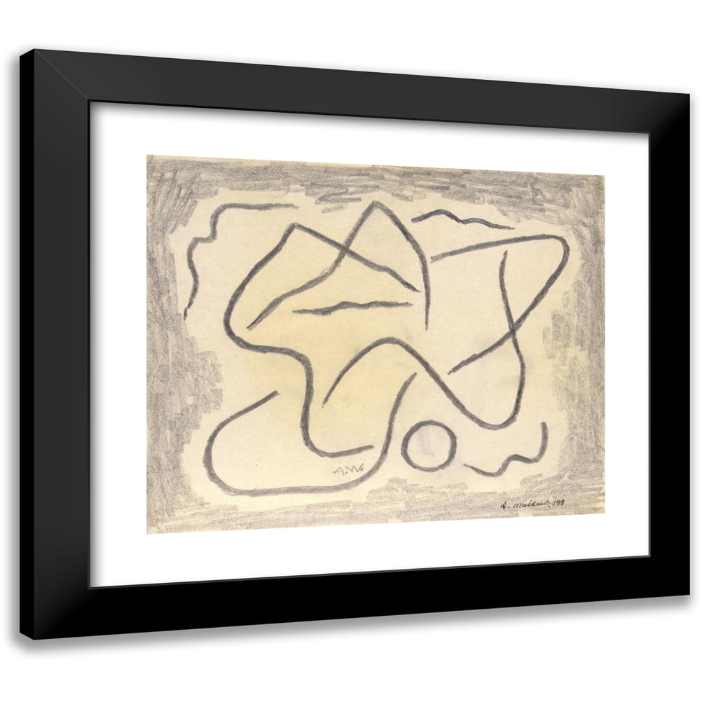 Abraham Walkowitz 17x15 Black Modern Framed Museum Art Print Titled ...