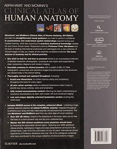 Pre-Owned Abrahams' and McMinn's Clinical Atlas of Human Anatomy: with ...