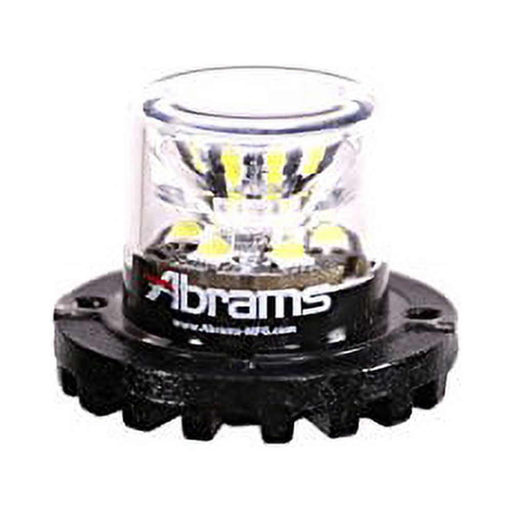 Abrams SAE Class-1 Blaster 360 (Amber/Blue) 18W - 6 LED Emergency ...