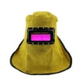 Abrasion Resistant Head-Mounted Leather Hood Anti-Spatter And High ...