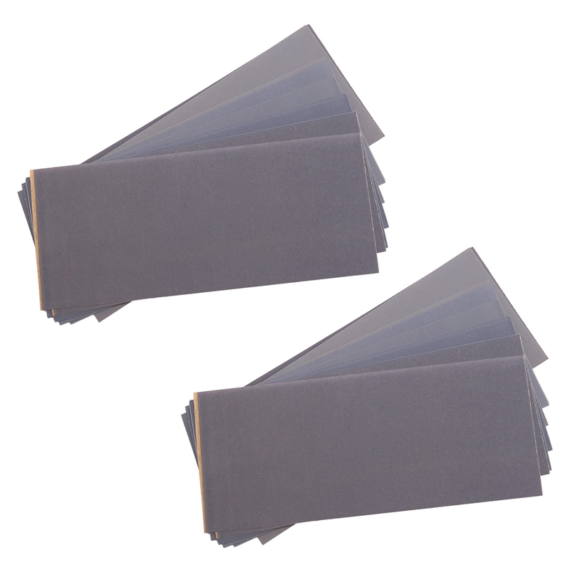 Abrasive Dry Wet Waterproof Sandpaper Sheets Assorted Grit of 400/ 600 ...