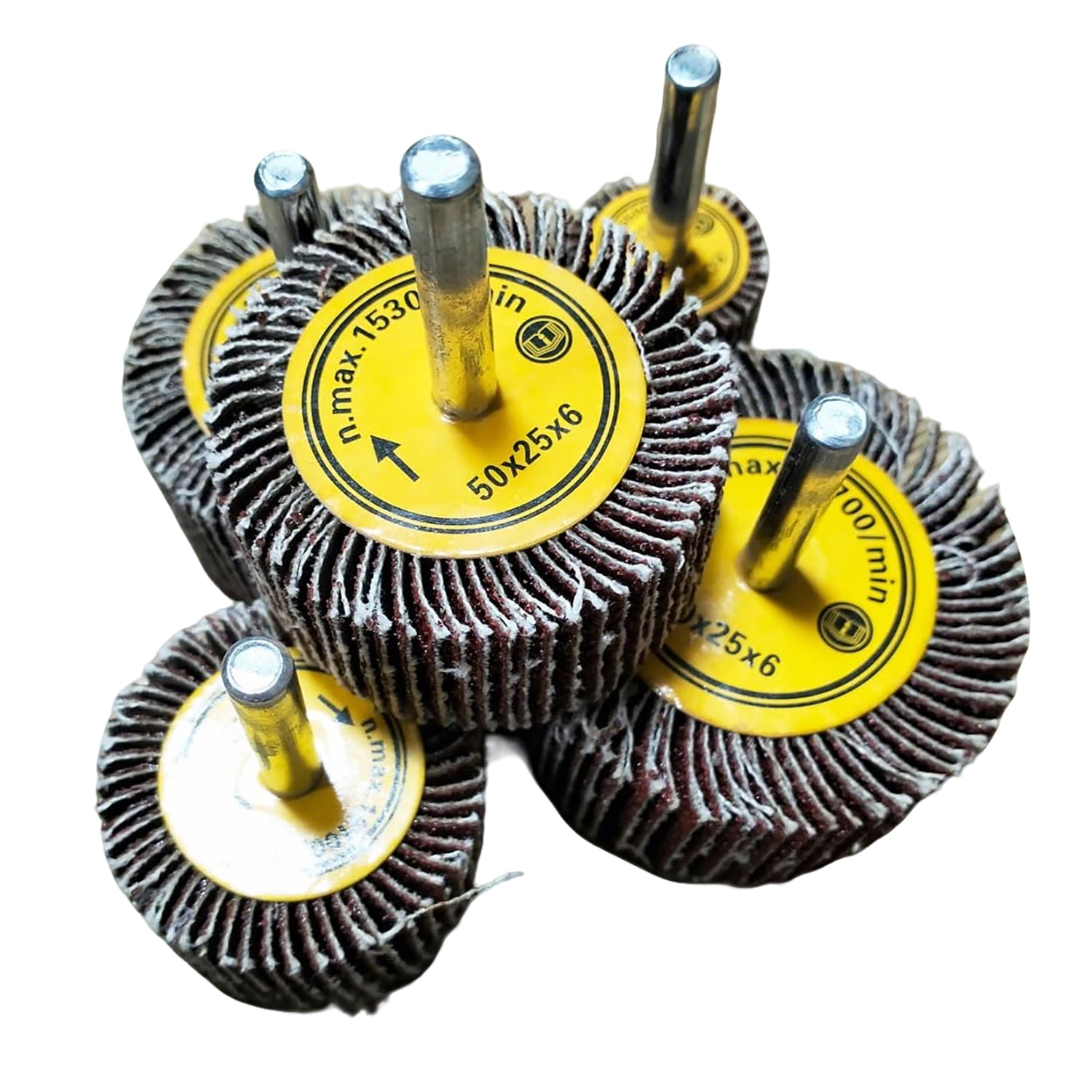 Abrasive Flap Wheels Sander, Shank Flap Wheel for Drill, Grinder ...