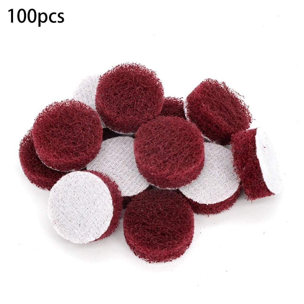 Abrasive Polishing Pad Disc Self-adhesive Nylon Fiber Scouring Pad 400/ ...