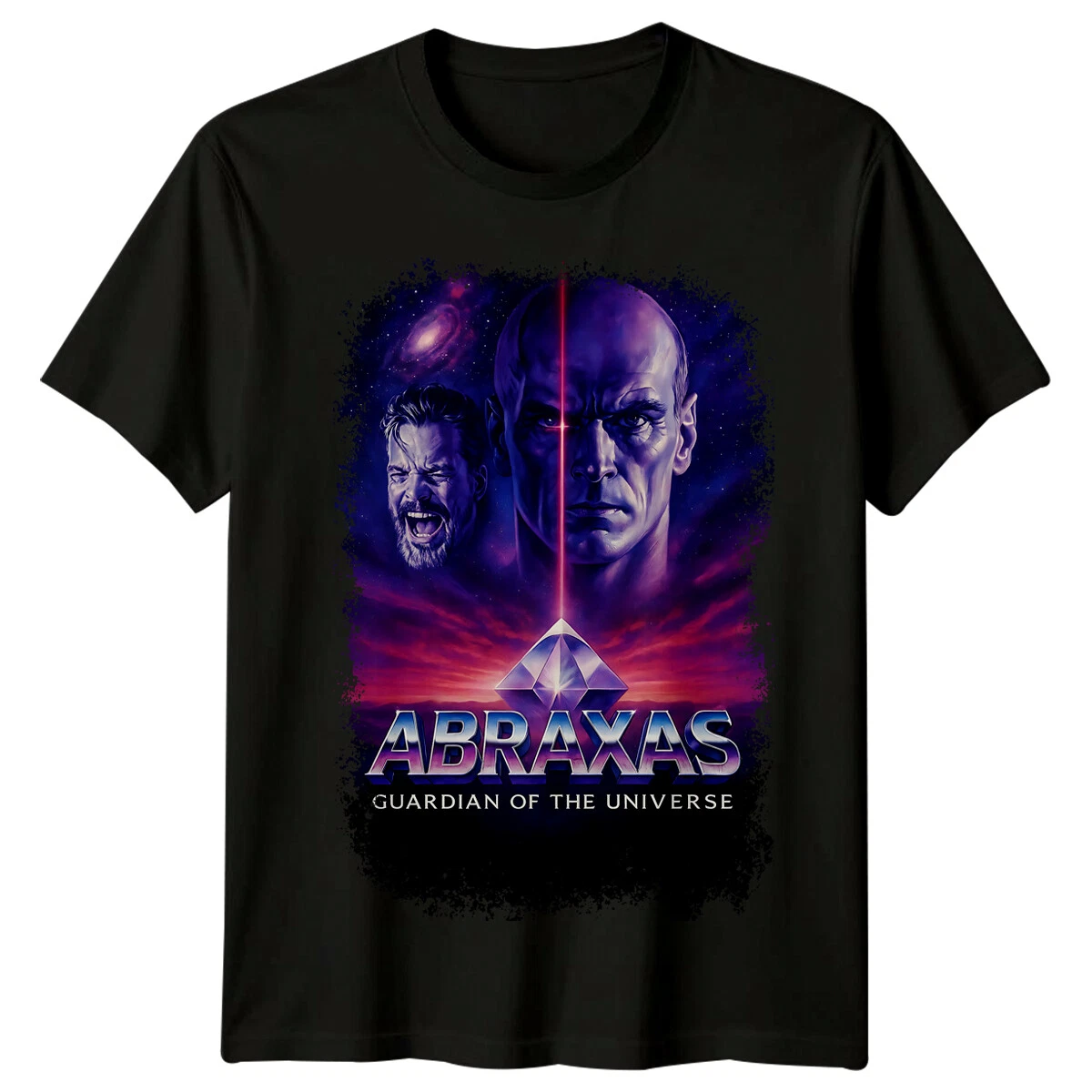 Abraxas Guardian of Universe (1990) Movie Poster Inspired T-Shirt Retro 80s Tee - Walmart.com