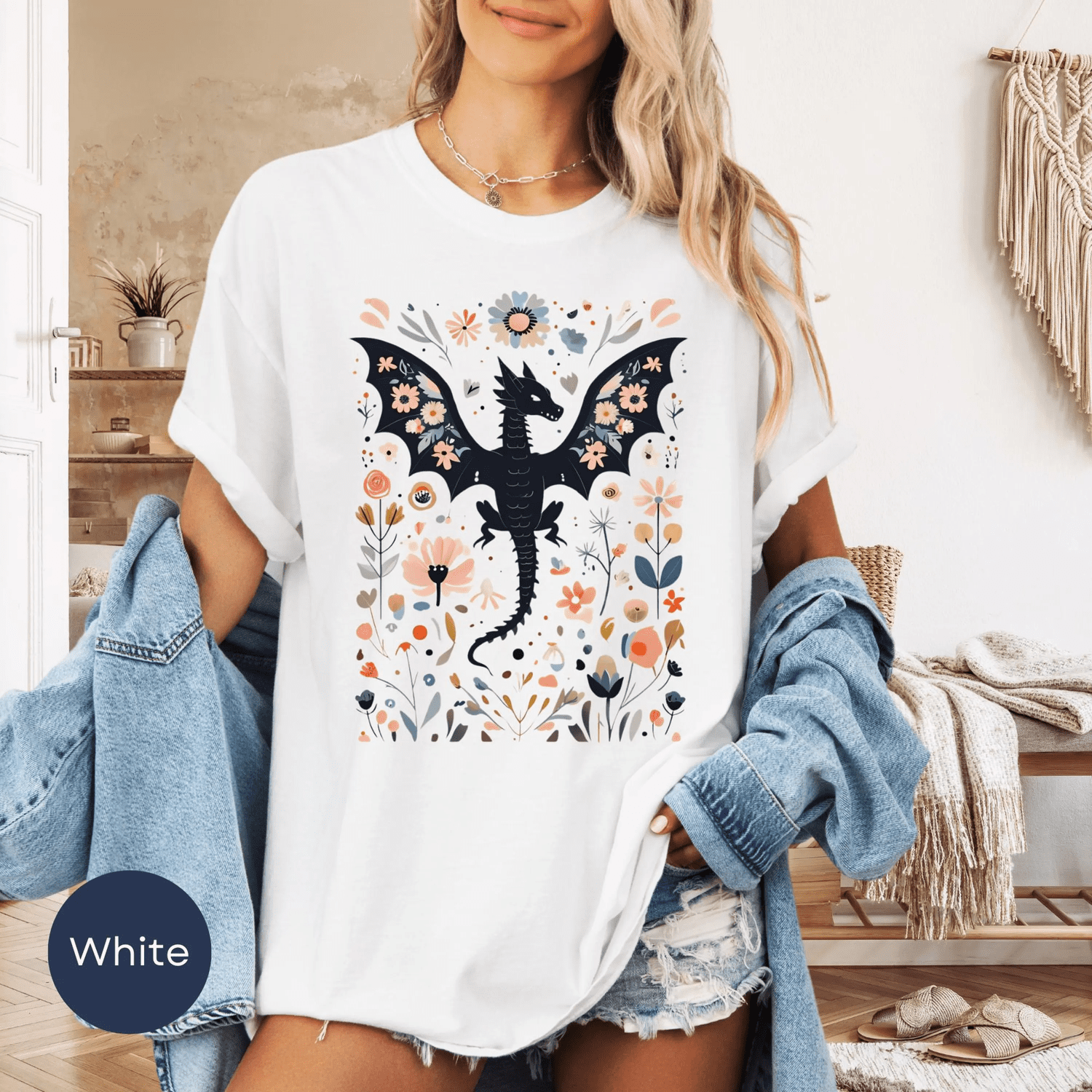 Abraxos Flower T-S1Hirt sy Dragon B1OokiS1H Cottagre Wildflower S1Hirt B1Oho Aesthetic B1Ook ...