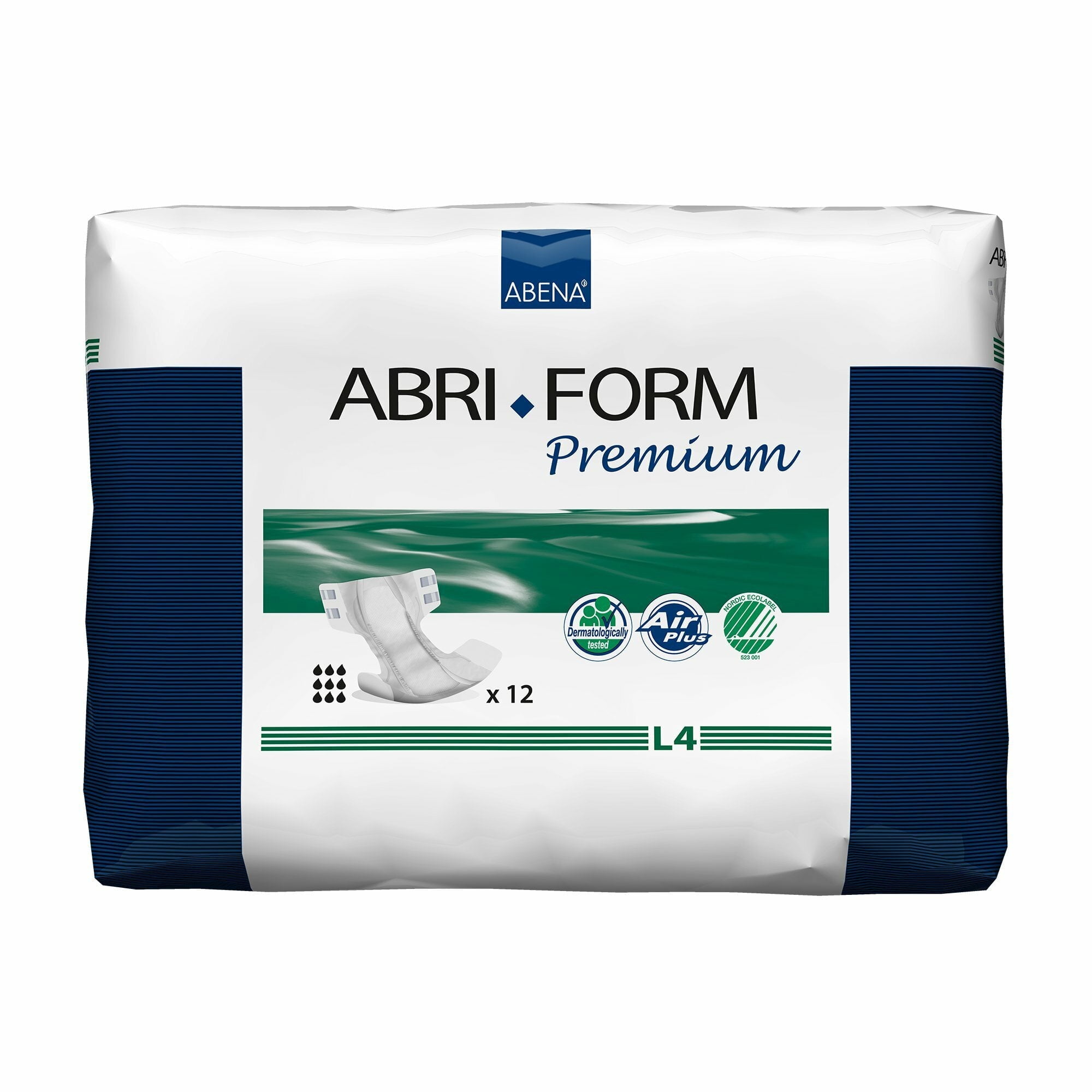 Abri-Form Incontinent Brief, Large, Maximum/Overnight Absorbency, Bag ...