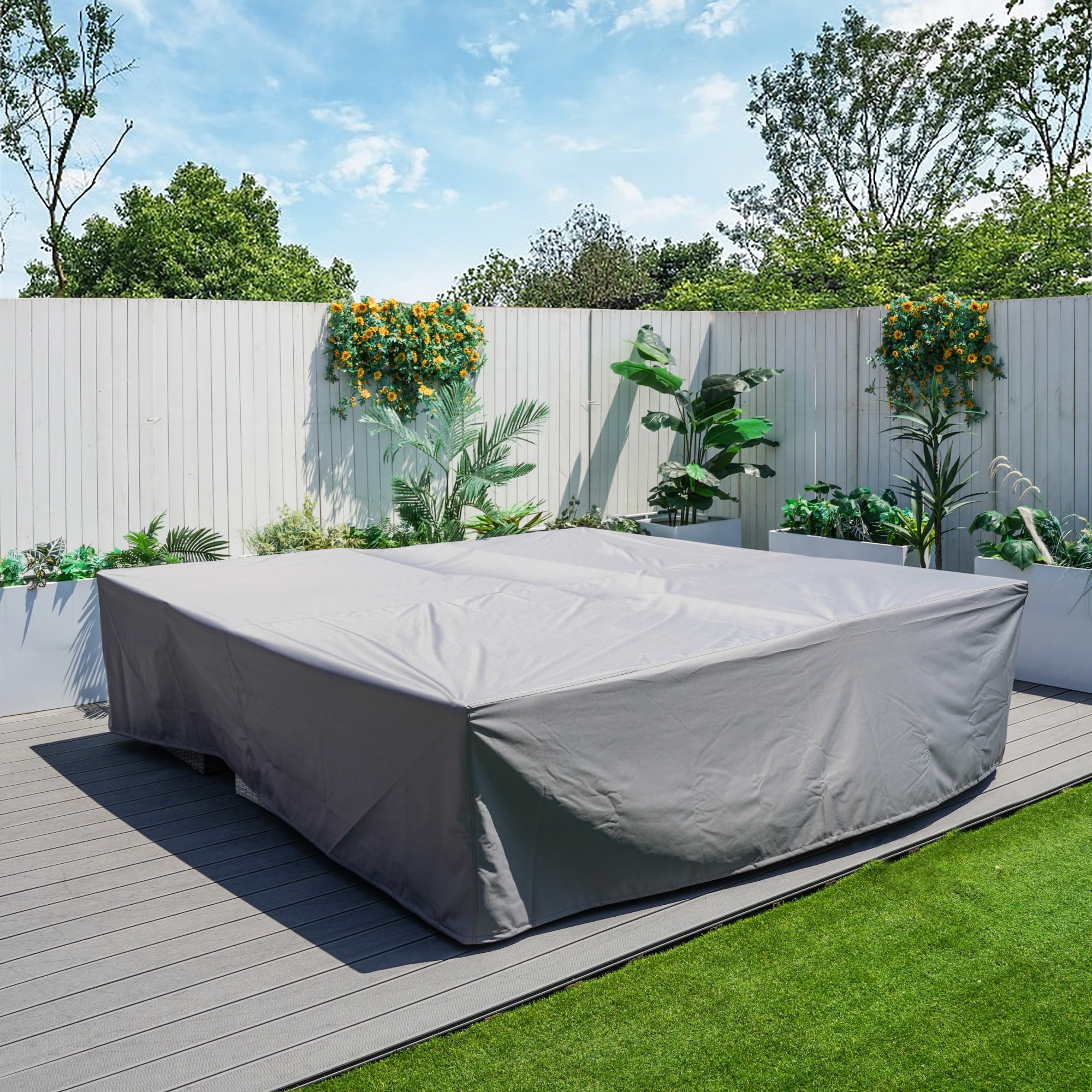 Abrihome Durable Waterproof Outdoor Furniture Cover-Patio Set Cover 106 ...