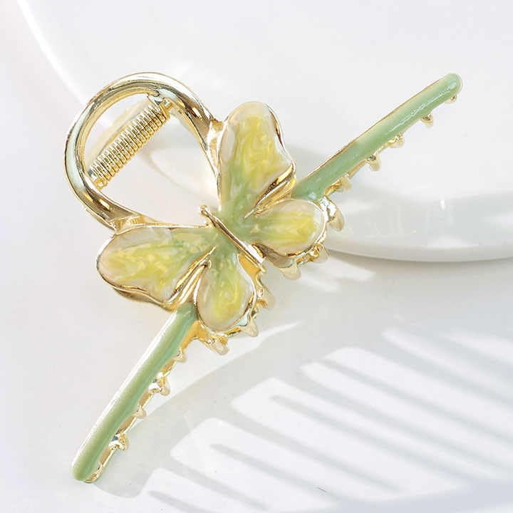 Abrish Butterfly Hair Clutch Clip with Fashionable Butterfly Design Secure Comfortable and ...