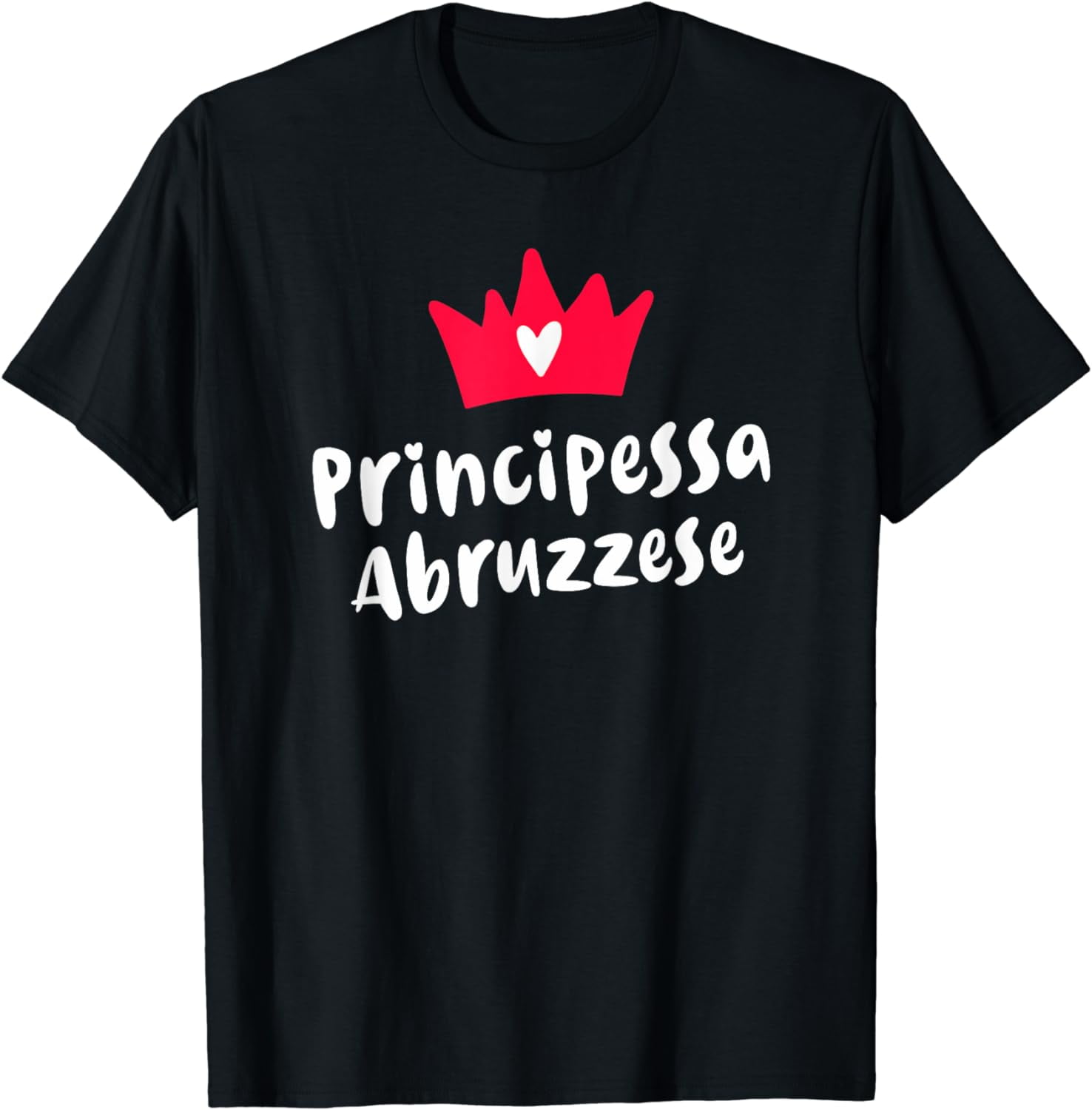 Abruzzi Roots Principessa Abruzzese Abruzzian Princess Cotton T-Shirt - Walmart.com